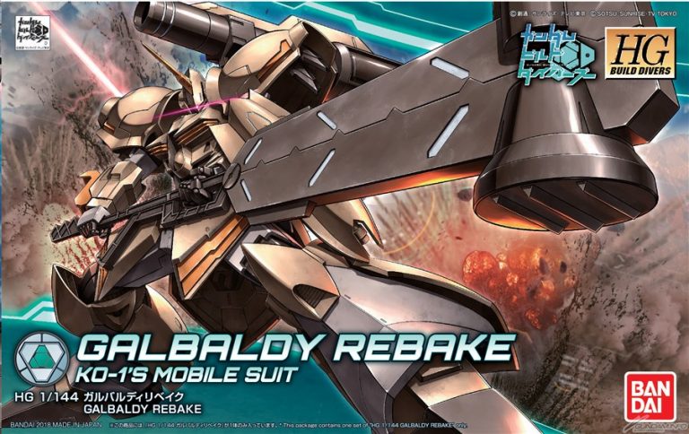 HG Build Divers 1/144 Galbaldy Rebake | Rio X Teir