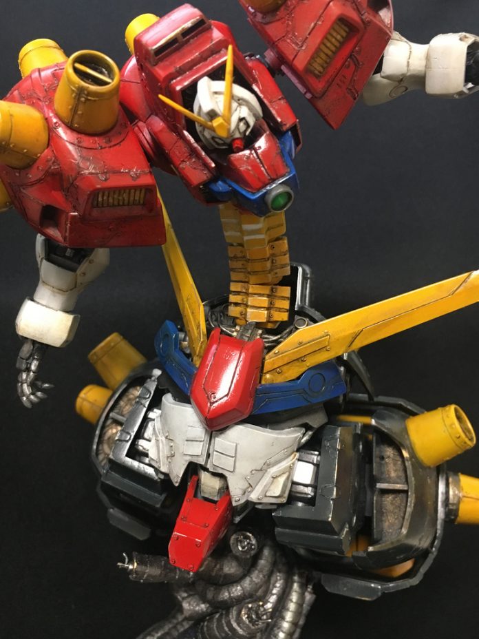 Devil Gundam Custom Work by REN_W_MG | Rio X Teir