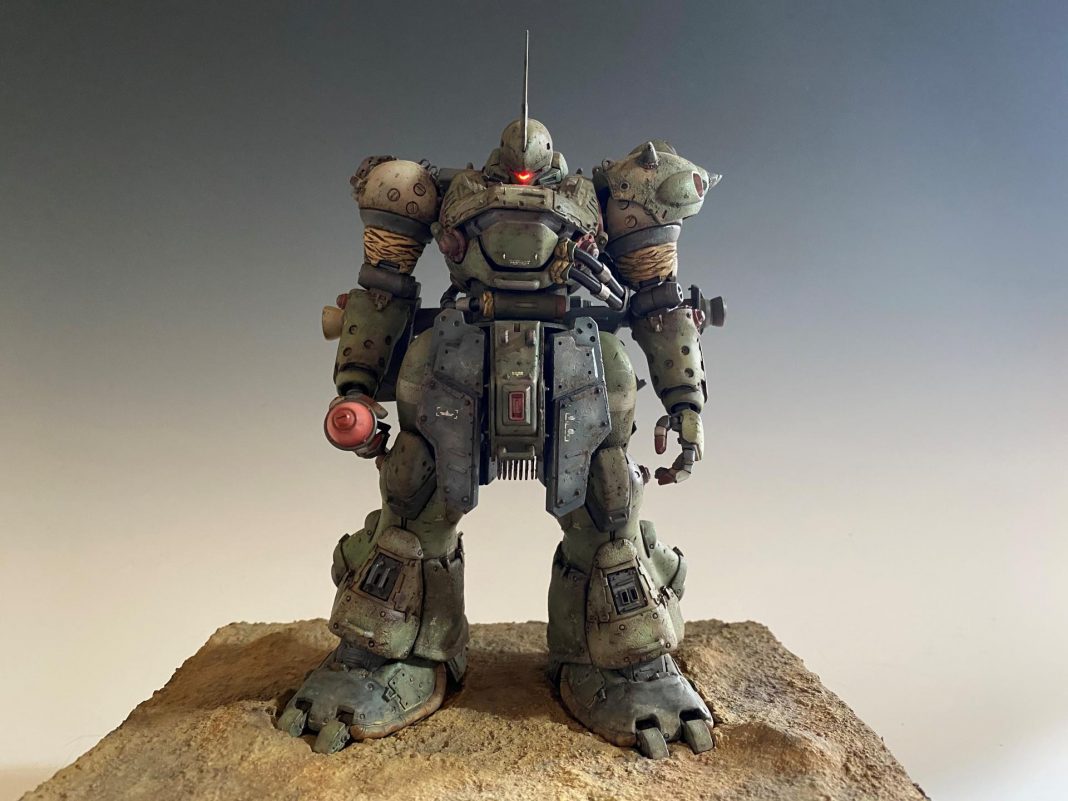 MG 1/100 MS-18E Kampfer Repaired Custom Work by baby19730911 | Rio X Teir