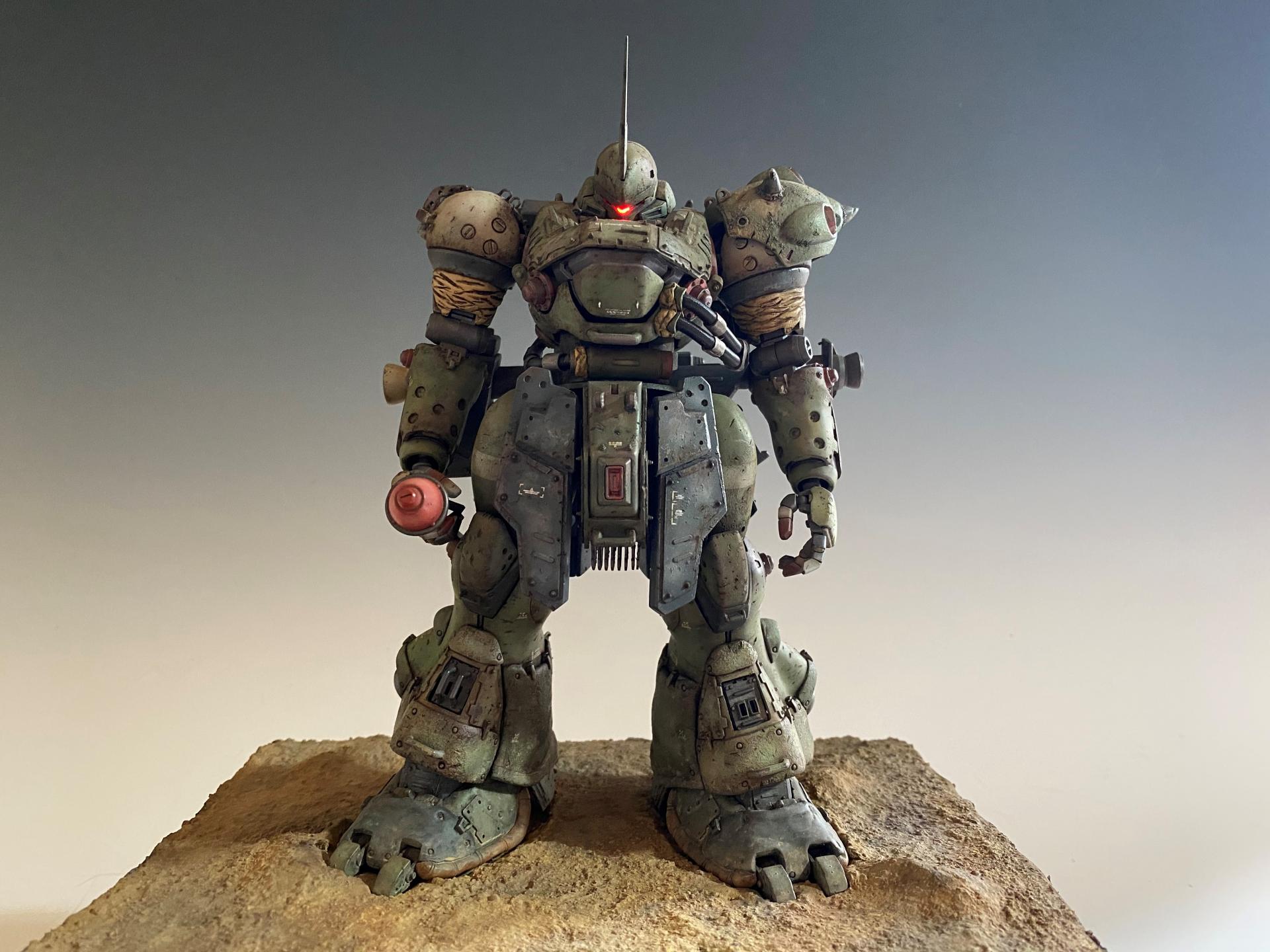 MG 1/100 MS-18E Kampfer Repaired Custom Work by baby19730911 | Rio X Teir