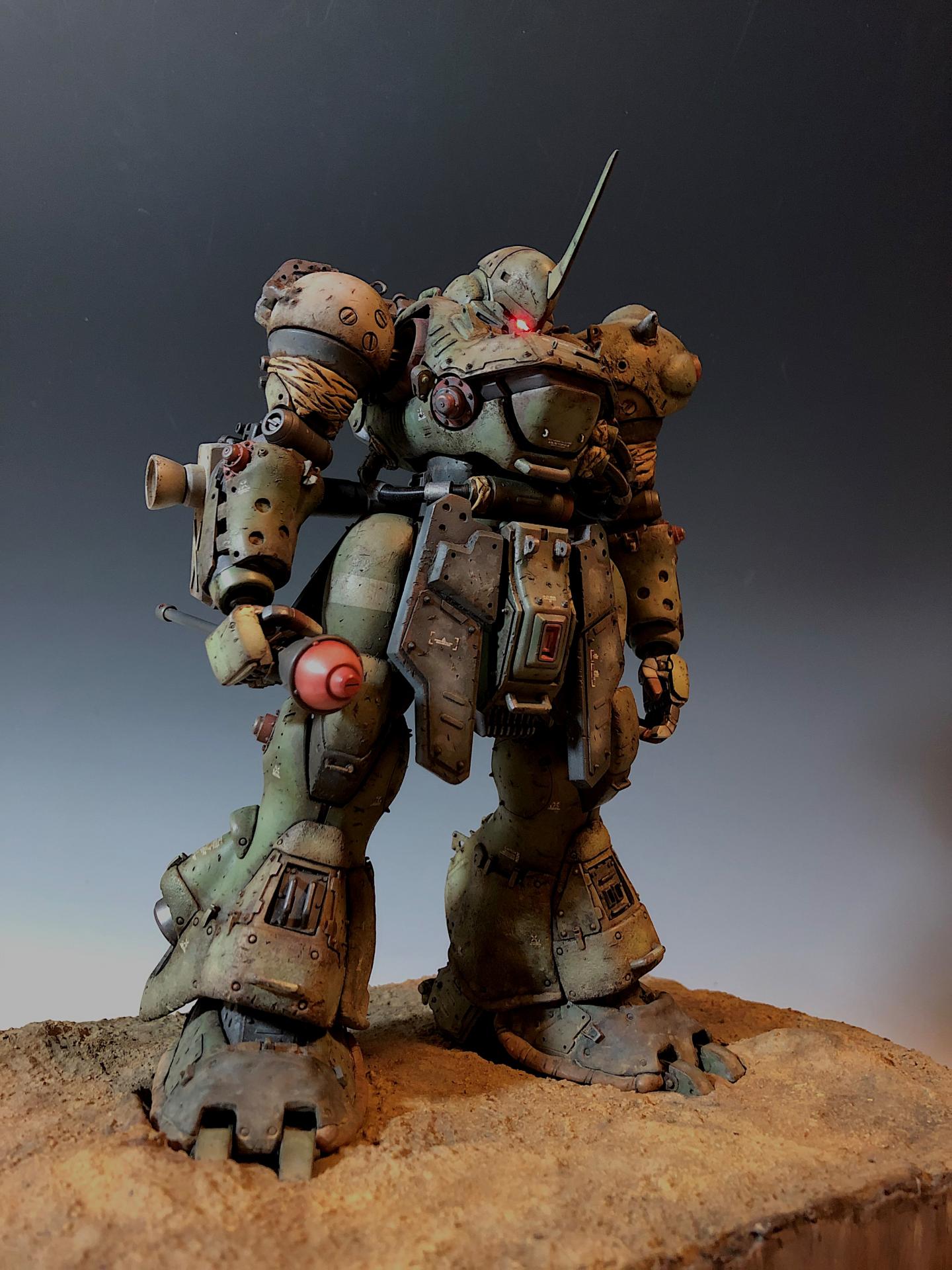 MG 1/100 MS-18E Kampfer Repaired Custom Work by baby19730911 | Rio X Teir