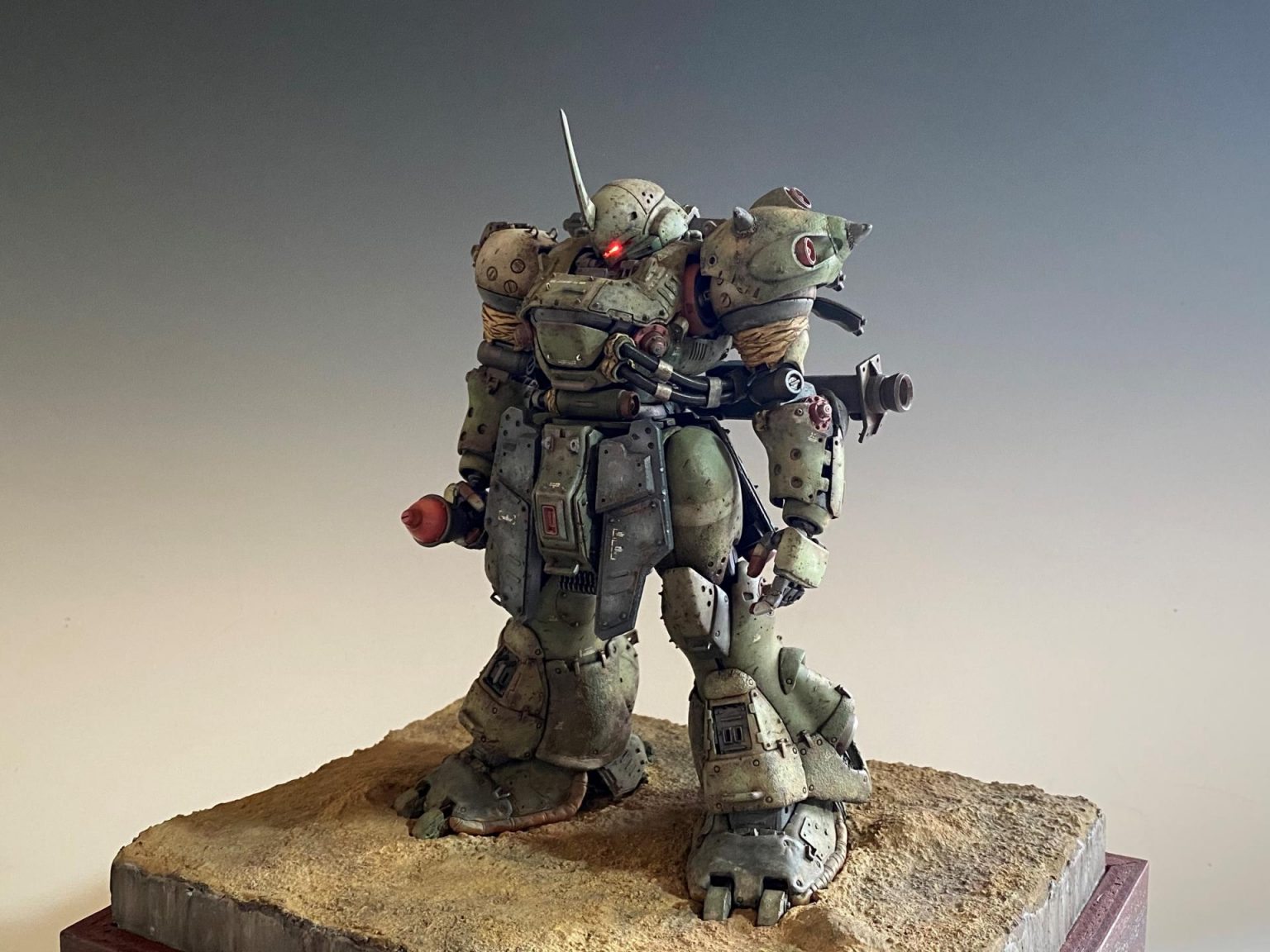MG 1/100 MS-18E Kampfer Repaired Custom Work by baby19730911 | Rio X Teir